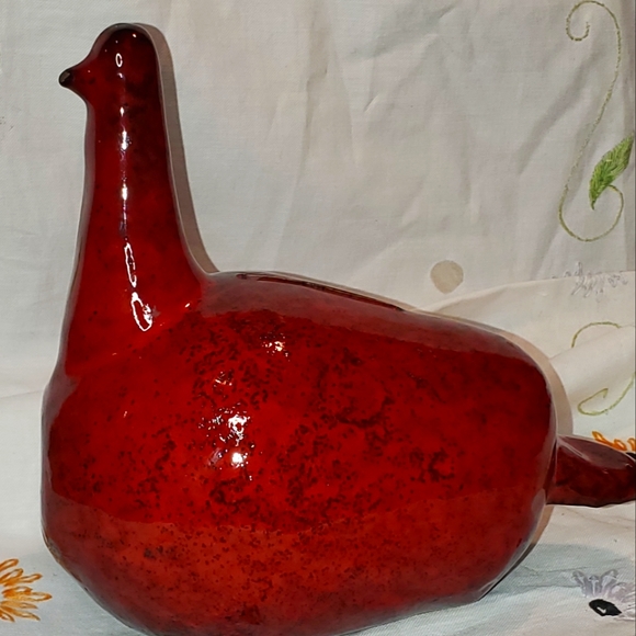 unknown | Accents | Italian Ceramic Bird Bank | Poshmark